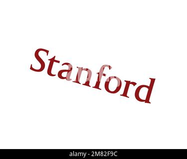 Stanford University, Logo, White background Stock Photo - Alamy