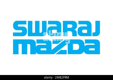 Mazda, Logo, White background Stock Photo - Alamy