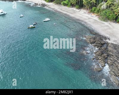 Playa Vivos also known as Playa Muertos in Tambor Bay, Costa Rica Stock ...