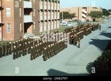 USMC barracks inspection Stock Photo - Alamy