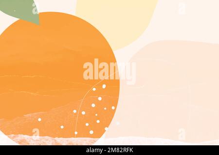 Hand drawn fruit Memphis background collection vector Stock Vector ...