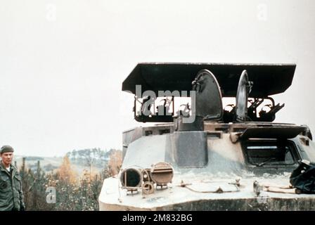 BRDM-2 Sagger ATGW Stock Photo - Alamy