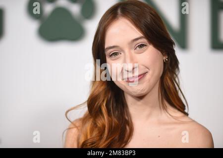 Savannah Bruffey arrives at the premiere of "Dog Gone" on Wednesday ...