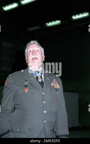 Retired Medal of Honor recipient and former Hospital Corpsman ...