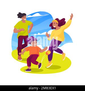 Hacky sack isolated cartoon vector illustration Stock Vector Image ...