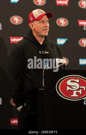 San Francisco 49ers offensive coordinator Klay Kubiak during NFL ...