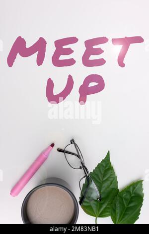 Text caption presenting Meet Our Team, Business approach introducing ...