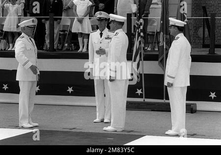 (From left to right) Col. Kenneth N. Reed took command of the ...