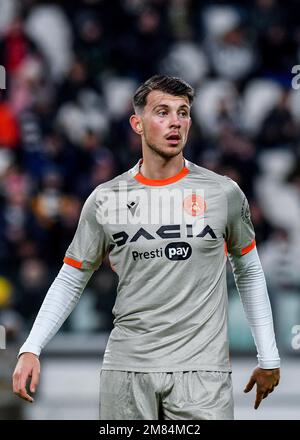 Lazar Samardzic of Udinese Calcio seen during Serie A 2022/23 match ...