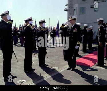 Rear Adm. (lower half) Edward Moore Jr., USN (uncovered). Country ...
