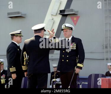 Rear Adm. (lower half) Edward Moore Jr., USN (uncovered). Country ...