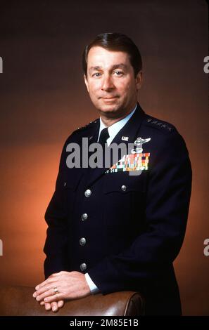 GEN Duane H. Cassidy, USAF (uncovered). Country: Unknown Stock Photo ...