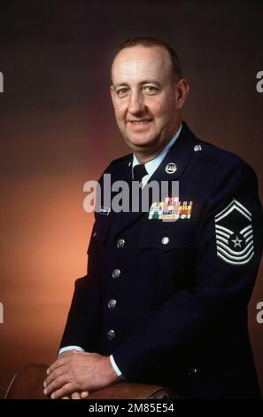 The USAF rank of Command Chief Master Sergeant Stock Photo - Alamy