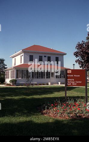 An exterior view of the Arnold House. The house, now used as a museum ...