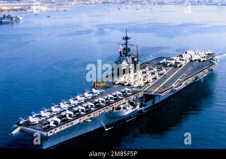 The seventh USS Ranger (CV/CVA-61) was the third of four Forrestal ...