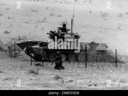 An Opposing Forces (OpFor) M-551 Sheridan light tank visually modified ...