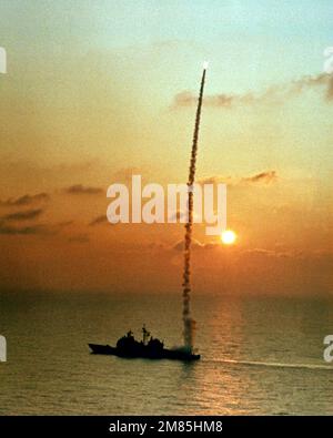 Mark 41 Vertical Launching System (Mk 41 VLS) on US Navy Arleigh Burke ...