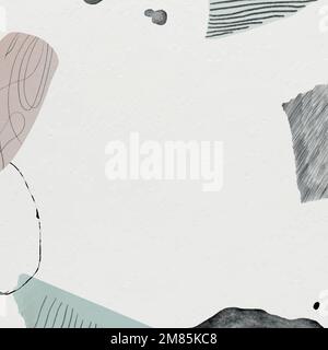 Memphis background vector in muted tone Stock Vector Image & Art - Alamy