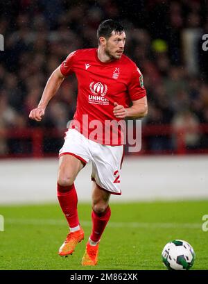 Nottingham Forest's Scott McKenna during the Sky Bet Championship match ...