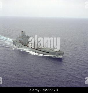A starboard bow view of the tanker USNS GUS W. DARNELL (T-AOT 1121 ...