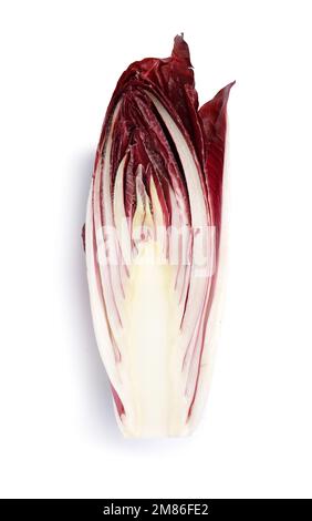 Whole and half fresh ripe Belgian sweet Red Modoc pears isolated on ...