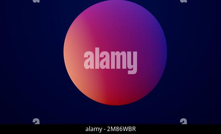Metaverse 3d render morphing animation pink purple abstract metaball ...