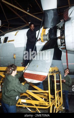 Aviation Machinist Mate Second Class Hemmings Neville assigned to ...
