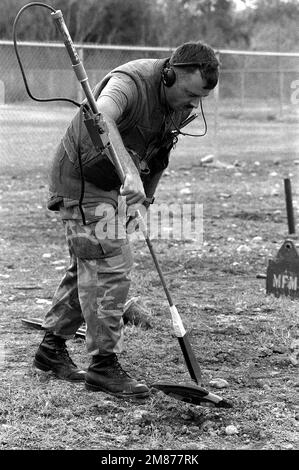 STAFF SGT. Edwin Morehouse, Marine Barracks Minefield Maintenance ...