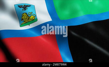 Belgorod state - Oblast - flag, Russia Stock Photo - Alamy