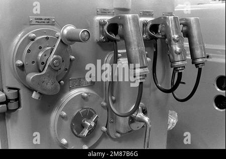 The Mark 6 stable element in the aft secondary battery plotting room of ...