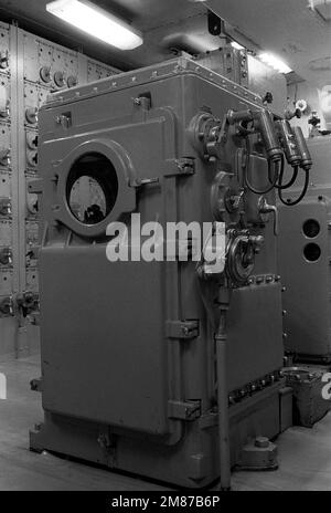 The Mark 6 stable element in the aft secondary battery plotting room of ...