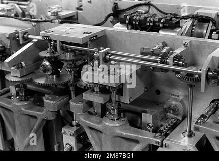The Mark 8 fire control computer in the aft secondarybattery plotting ...
