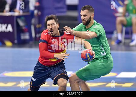 Krakow, Poland. 12th Jan, 2023. Vuk Lazovic, Branko Vujovic, Daniel ...