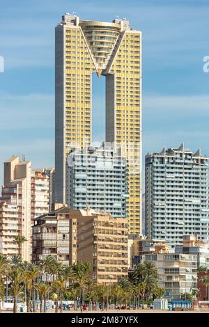 Intempo is a 47-floor, 202-metre-high skyscraper building in Benidorm ...