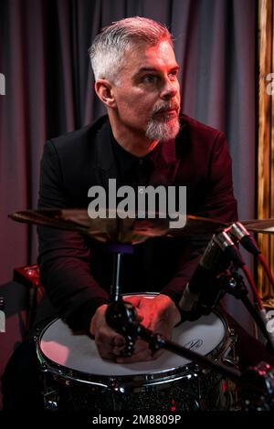 Mark Heaney photographed at Rubix Studios, London Stock Photo - Alamy