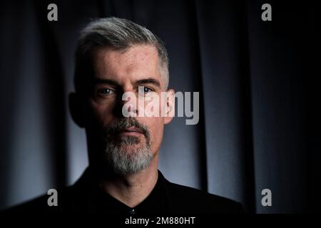 Mark Heaney photographed at Rubix Studios, London Stock Photo - Alamy