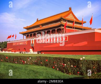 Tiananmen Gate, Tiananmen Square, Dongcheng, Beijing, Beijing and ...