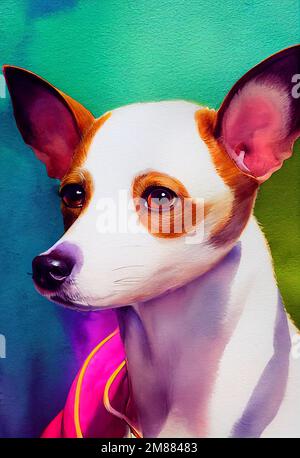 funny little rat on paper background Stock Photo - Alamy