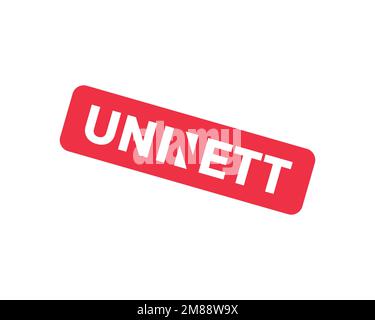 Uninet, Logo, White background Stock Photo - Alamy
