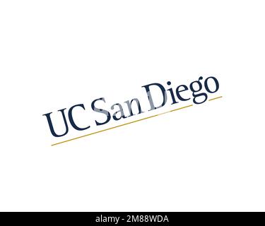 University of California San Diego, Logo, White background Stock Photo ...