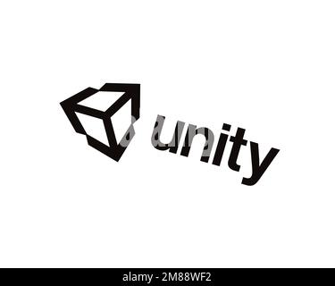 Unity Technologies, Logo, White background Stock Photo - Alamy
