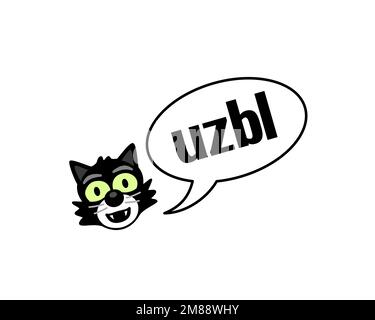 Uzbl, Logo, White background Stock Photo - Alamy