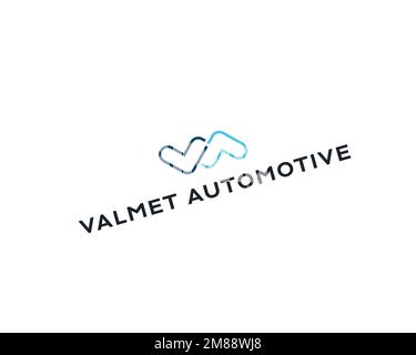 Valmet Automotive, Logo, White background Stock Photo - Alamy