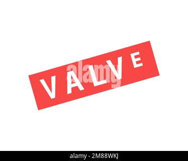 Valve Corporation, Logo, White Background Stock Photo - Alamy