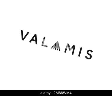 Valamis Group Ltd. rotated logo, white background Stock Photo - Alamy