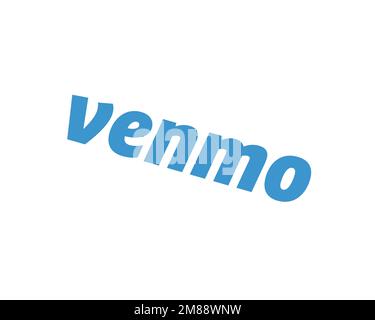 Venmo, Logo, White background Stock Photo - Alamy