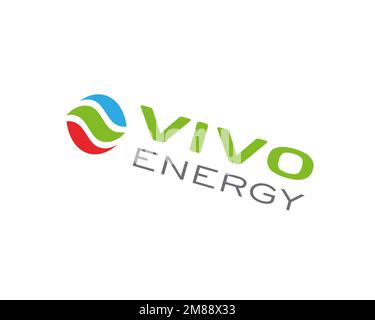 Vivo Energy, Logo, White background Stock Photo - Alamy