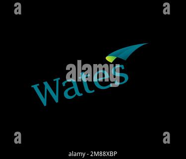 Wates Group, Logo, Black background Stock Photo - Alamy