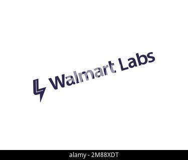 Walmart Labs, Rotated Logo, White Background B Stock Photo - Alamy