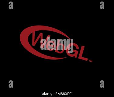 WebGL, Logo, Black background Stock Photo - Alamy